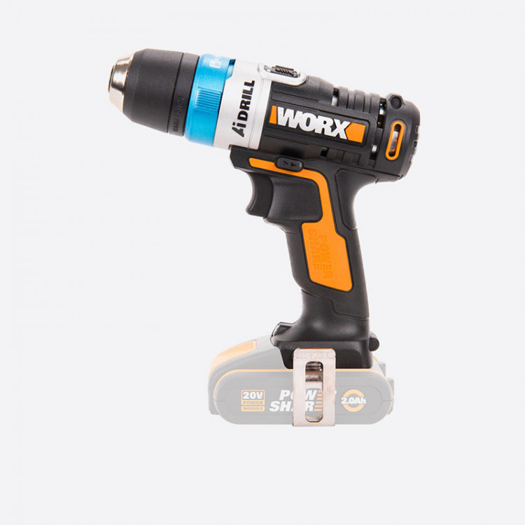 Аккумуляторная дрель-шуруповерт WORX WORX AiDrill WX178.9, 20V, 20 Нм ...
