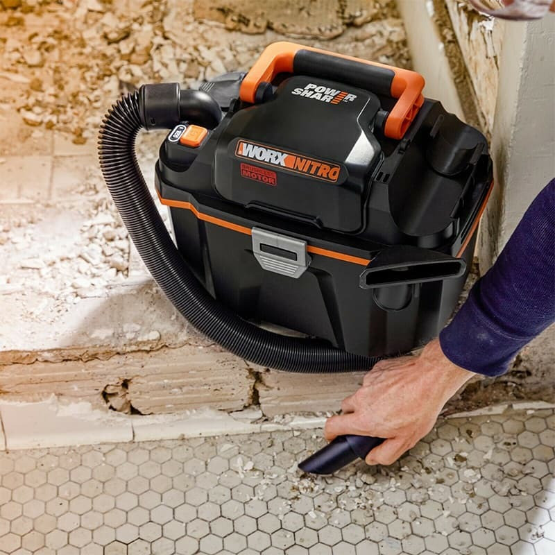 Пылесос хозяйственный для сухой и влажной уборки WORX NITRO WX031.9 20V ...