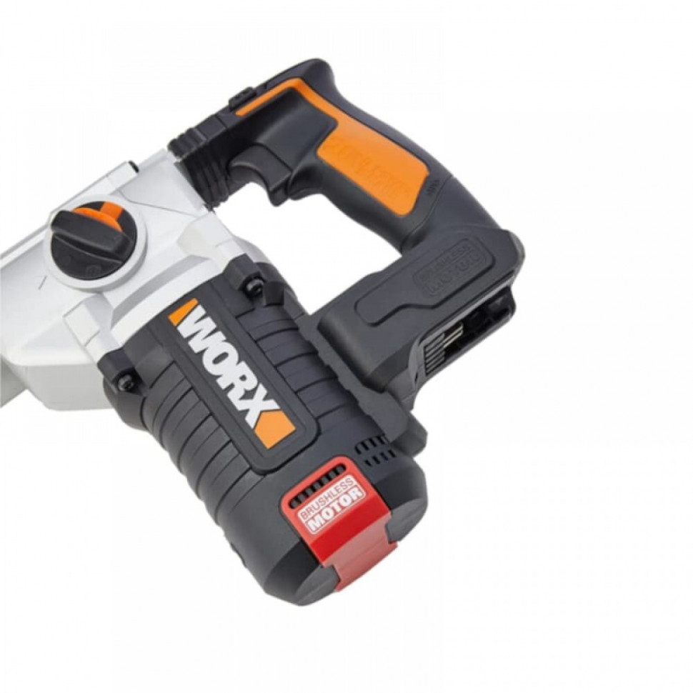 Аккумуляторный перфоратор WORX WX380.9, 20В, без АКБ и ЗУ WX380.9 ...